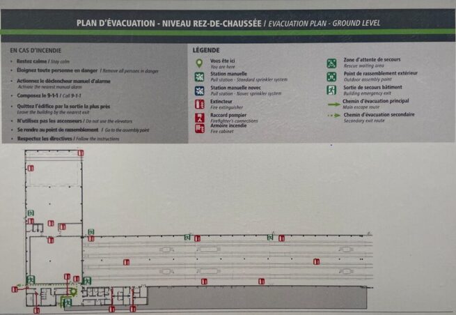 Evacuation plan